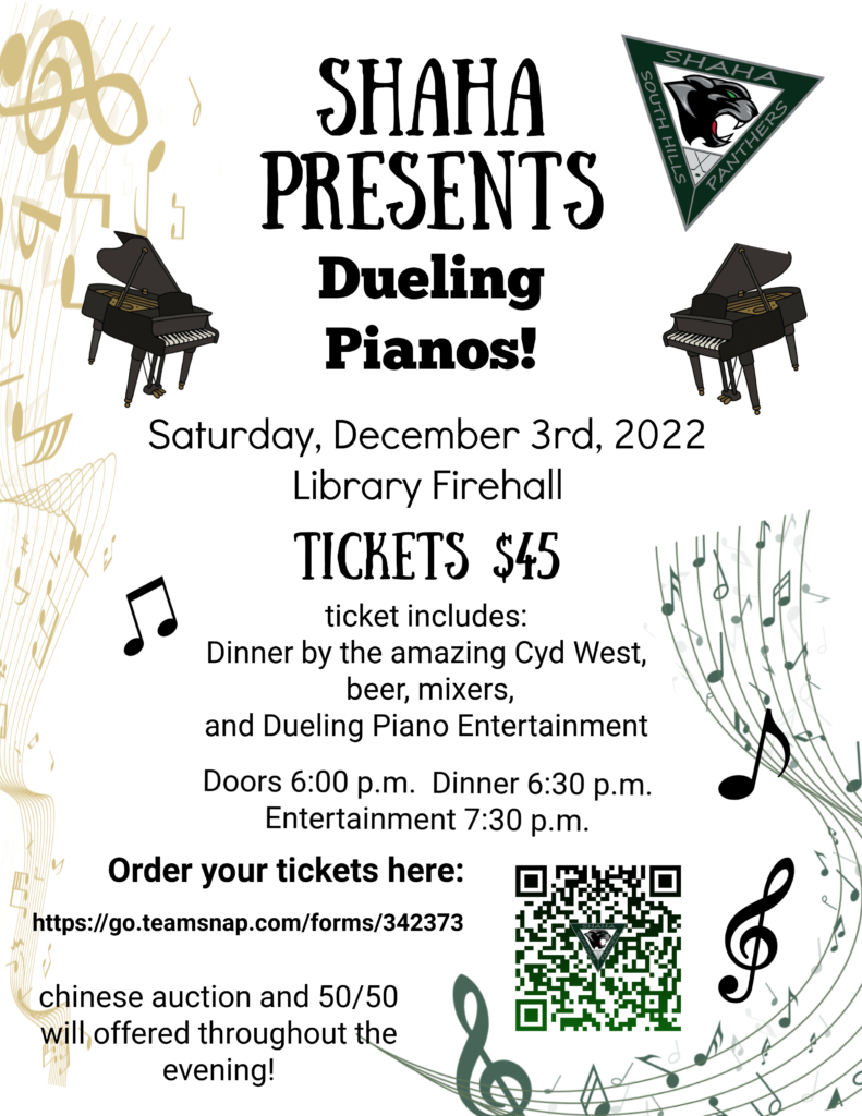 Please complete your registrations for your SHAHA night out tickets ...