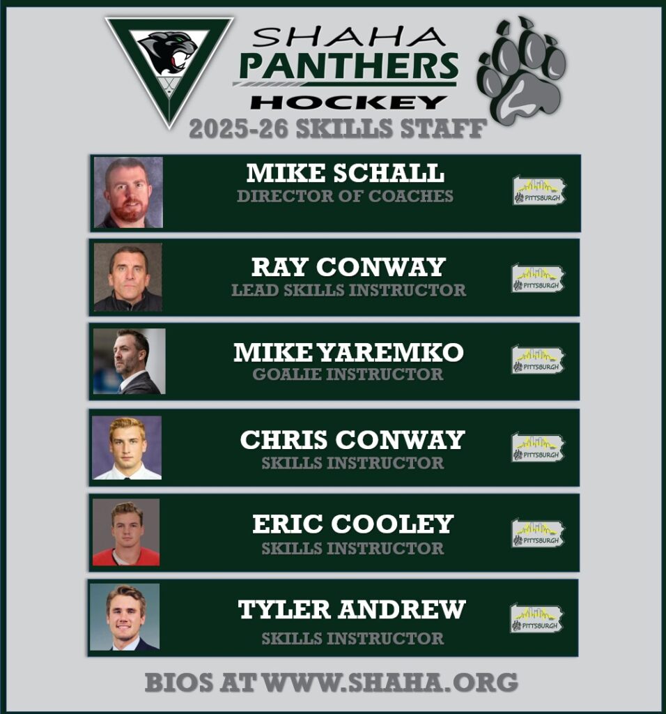 2025-26 Season Information - South Hills Amateur Hockey Association